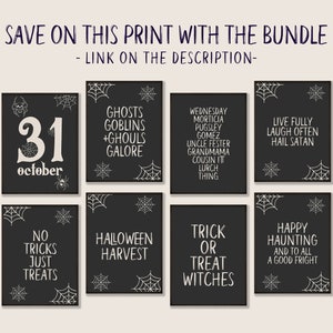 Witchy Wall Art, It's Always Spooky Season in This House, Halloween ...