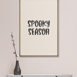 Halloween Printables Spooky Season Decor Modern Halloween - Etsy