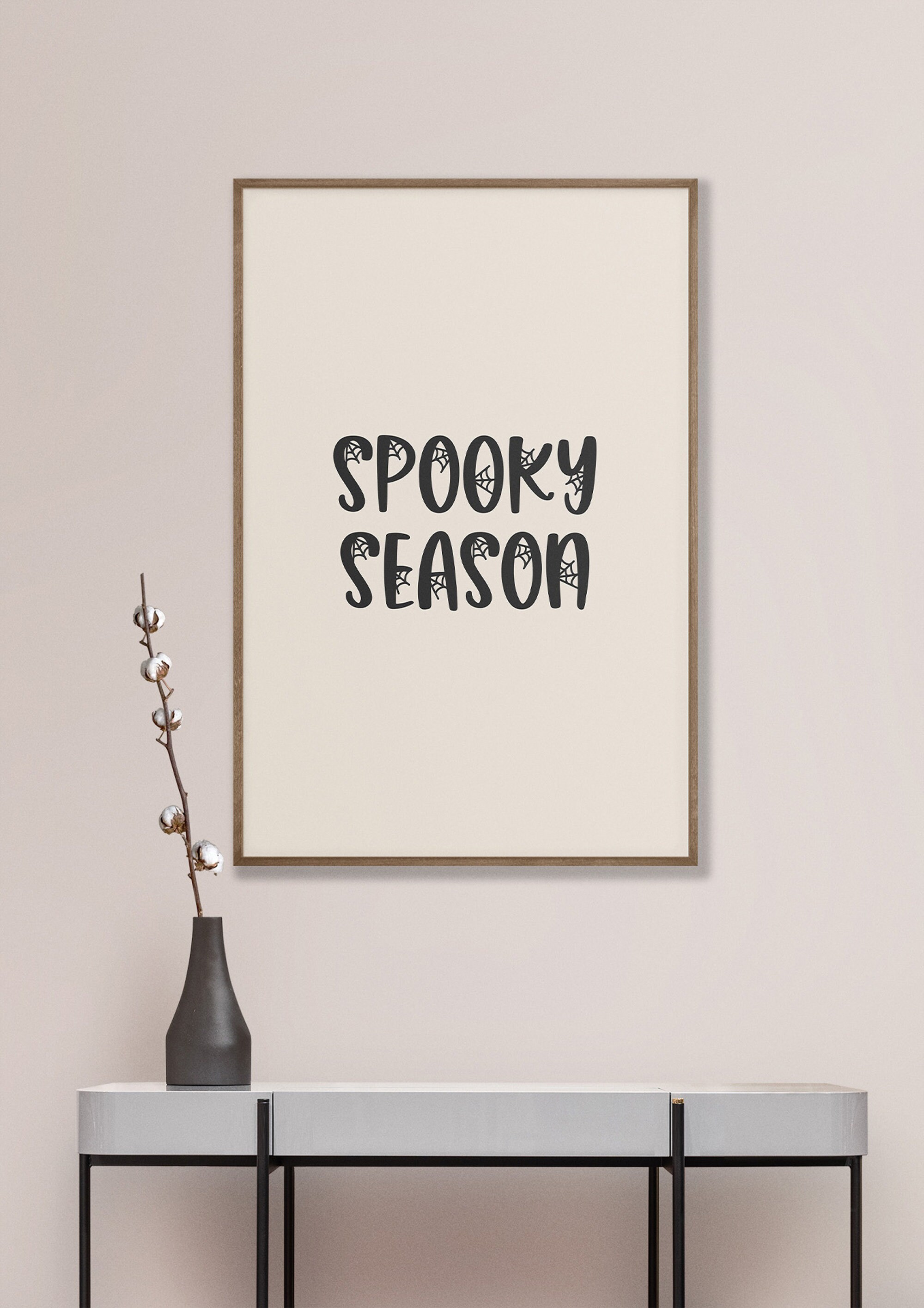 Halloween Printables Spooky Season Decor Modern Halloween - Etsy