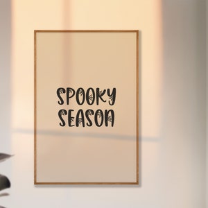 Halloween Printables, Spooky Season Decor, Modern Halloween Decor ...