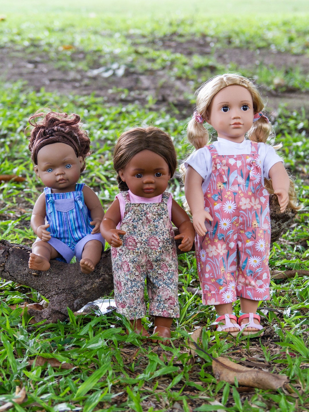 Doll Overalls 3 Sizes PDF Sewing Pattern - Etsy