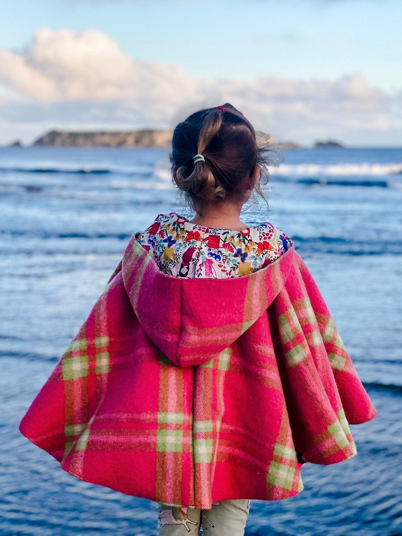 Clove Kids Size 1-14 Cape PDF Sewing Pattern - Etsy