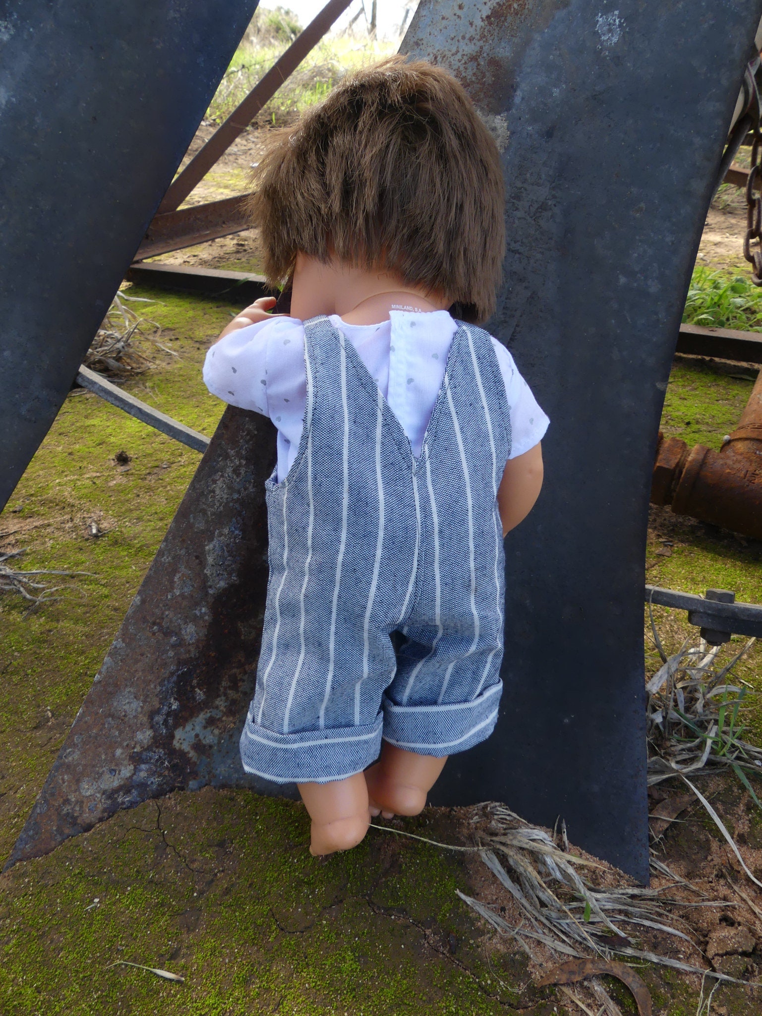 Doll Overalls 3 Sizes PDF Sewing Pattern - Etsy UK