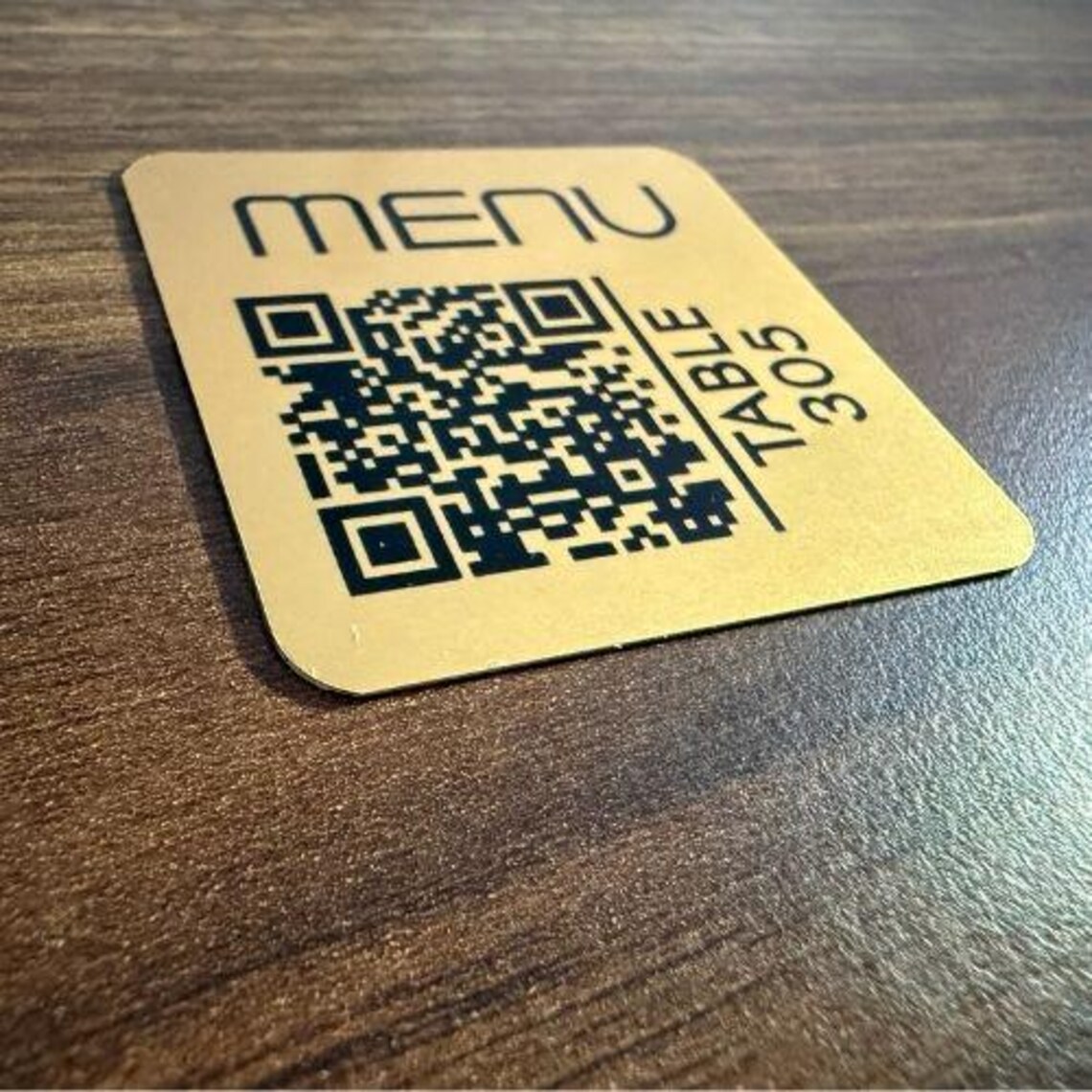 Scan to View Menu QR Code Sign - Customizable Digital Menu - Restaurant ...