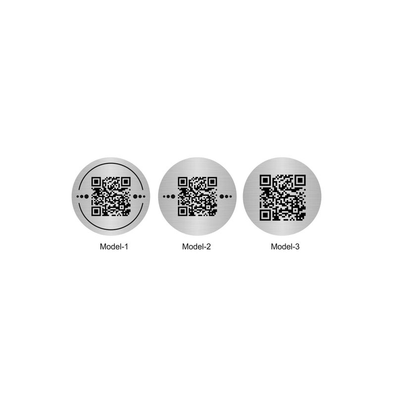Custom Metal QR Code Business Sign Restaurant Cafe Table Display - Etsy