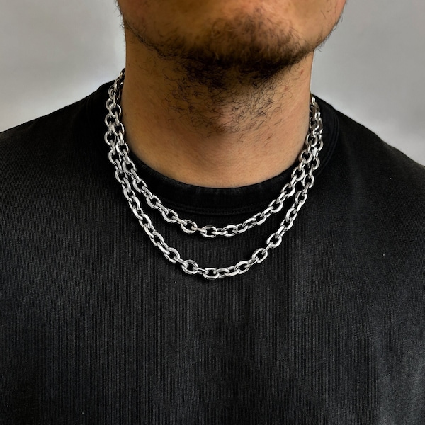 Punk Chains for Men - Etsy