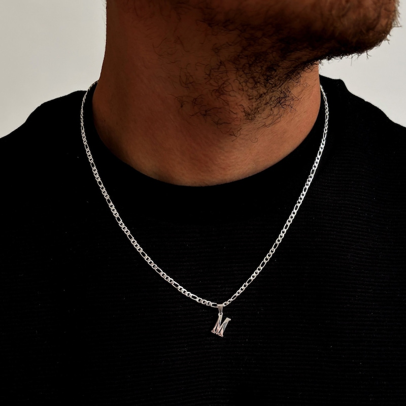 Mens Chain With Initial - Etsy