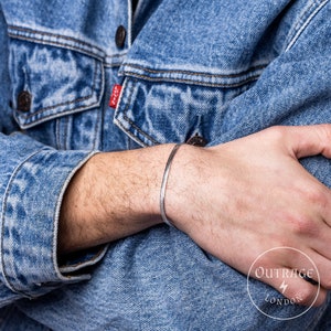 Silver Mens Bracelet | Curb Chain | Figaro Chain | Rope Chain ...