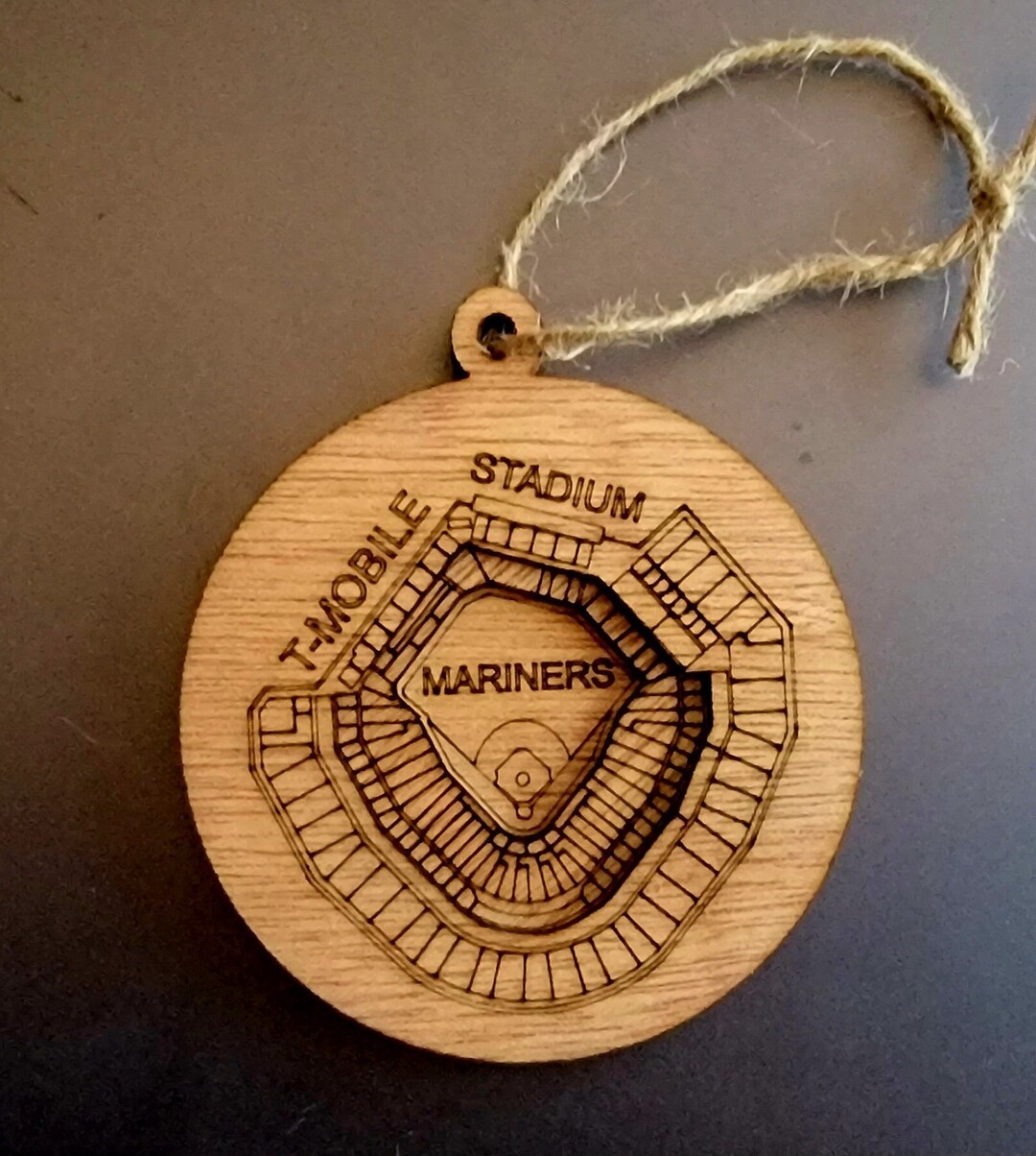 Mariners ORNAMENTS Stadium Layered Ornament, 3D Wood Ornament, Sports ...