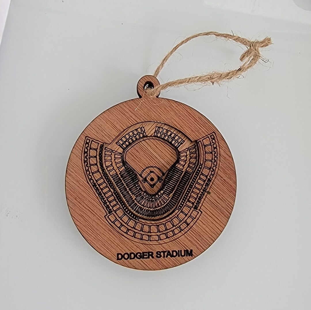 Dodger Stadium ORNAMENTS Stadium Layered Ornament, 3D Wood Ornament ...
