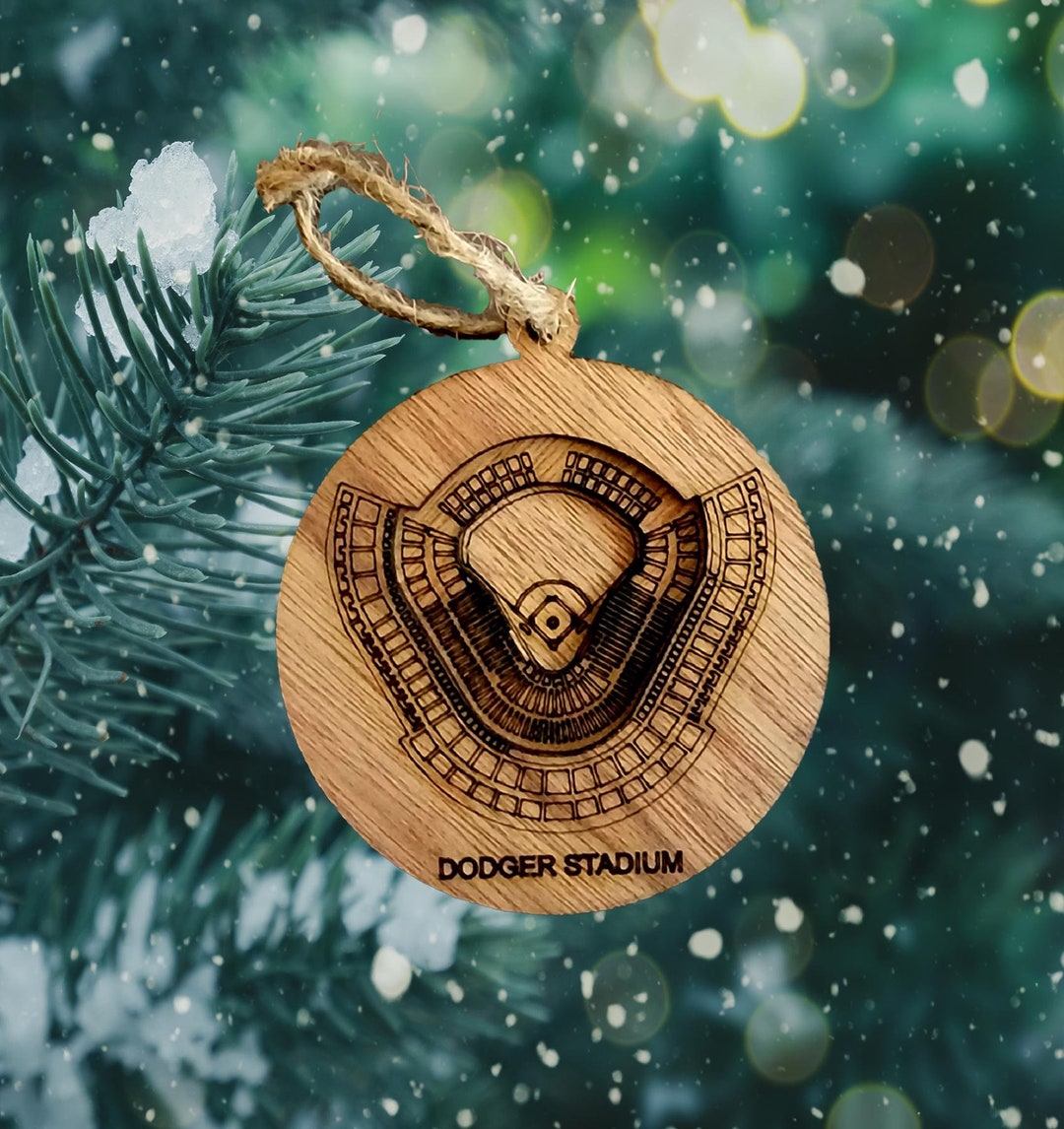 Dodger Stadium ORNAMENTS! Stadium Layered Ornament, 3D Wood Ornament ...