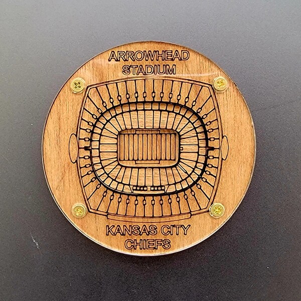 Wood Football Stadium Coasters - Etsy