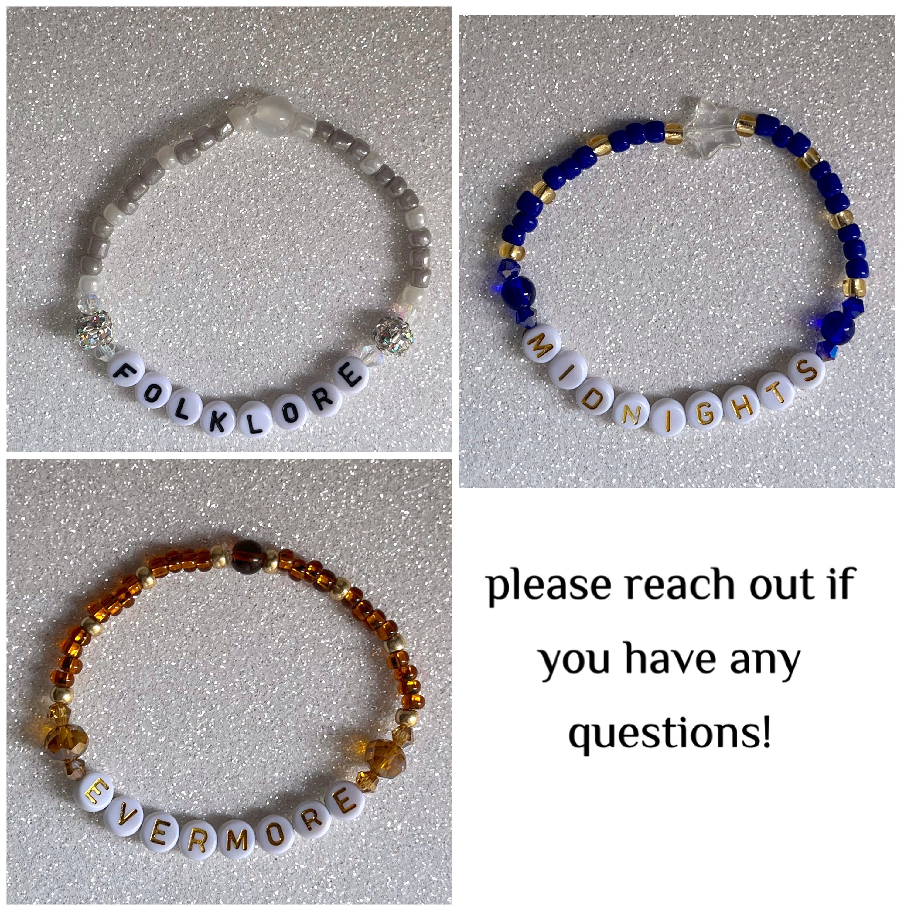 Taylor Swift the Eras Tour Inspired Beaded Friendship Bracelets ...