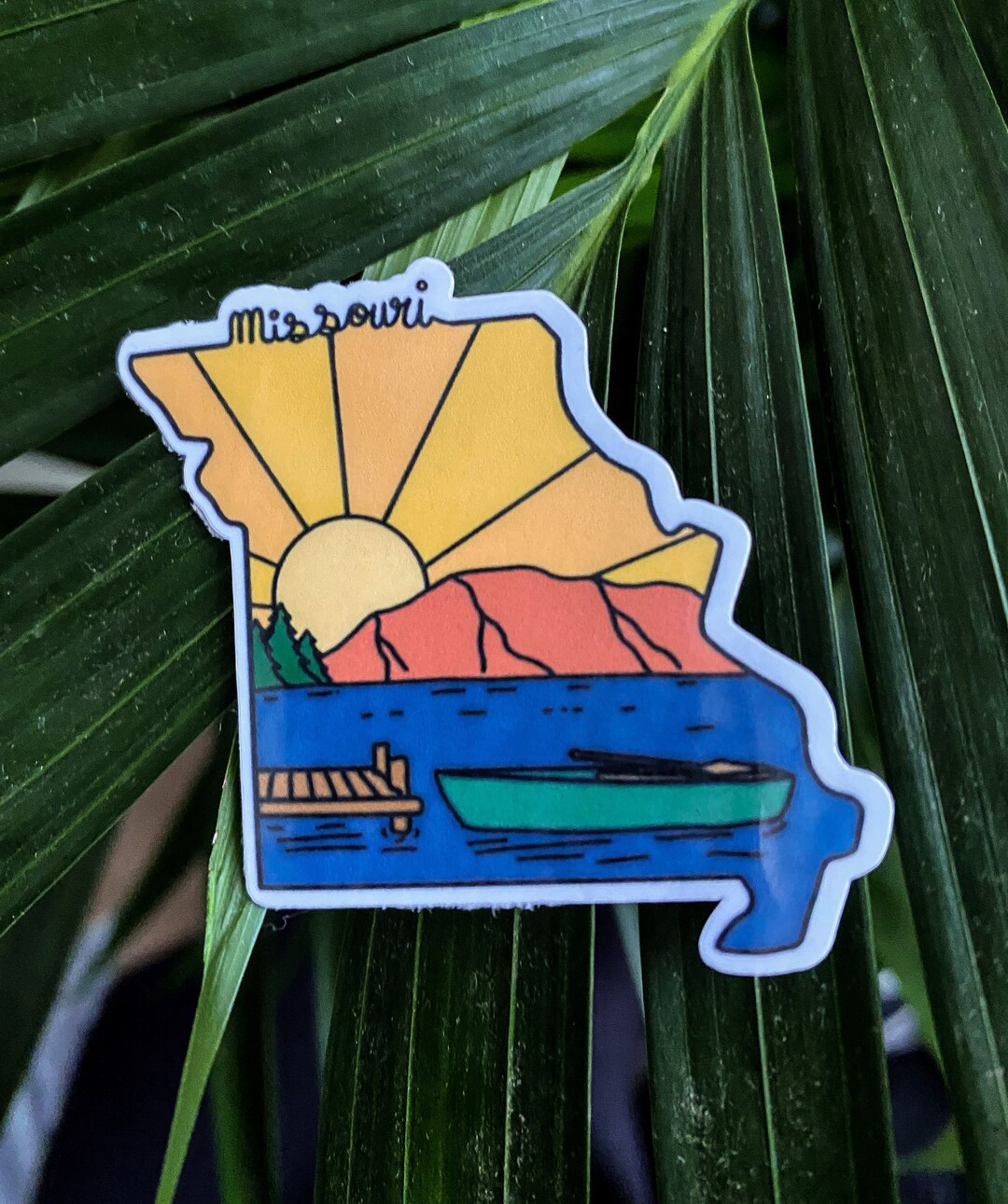 Missouri State Sticker - Etsy
