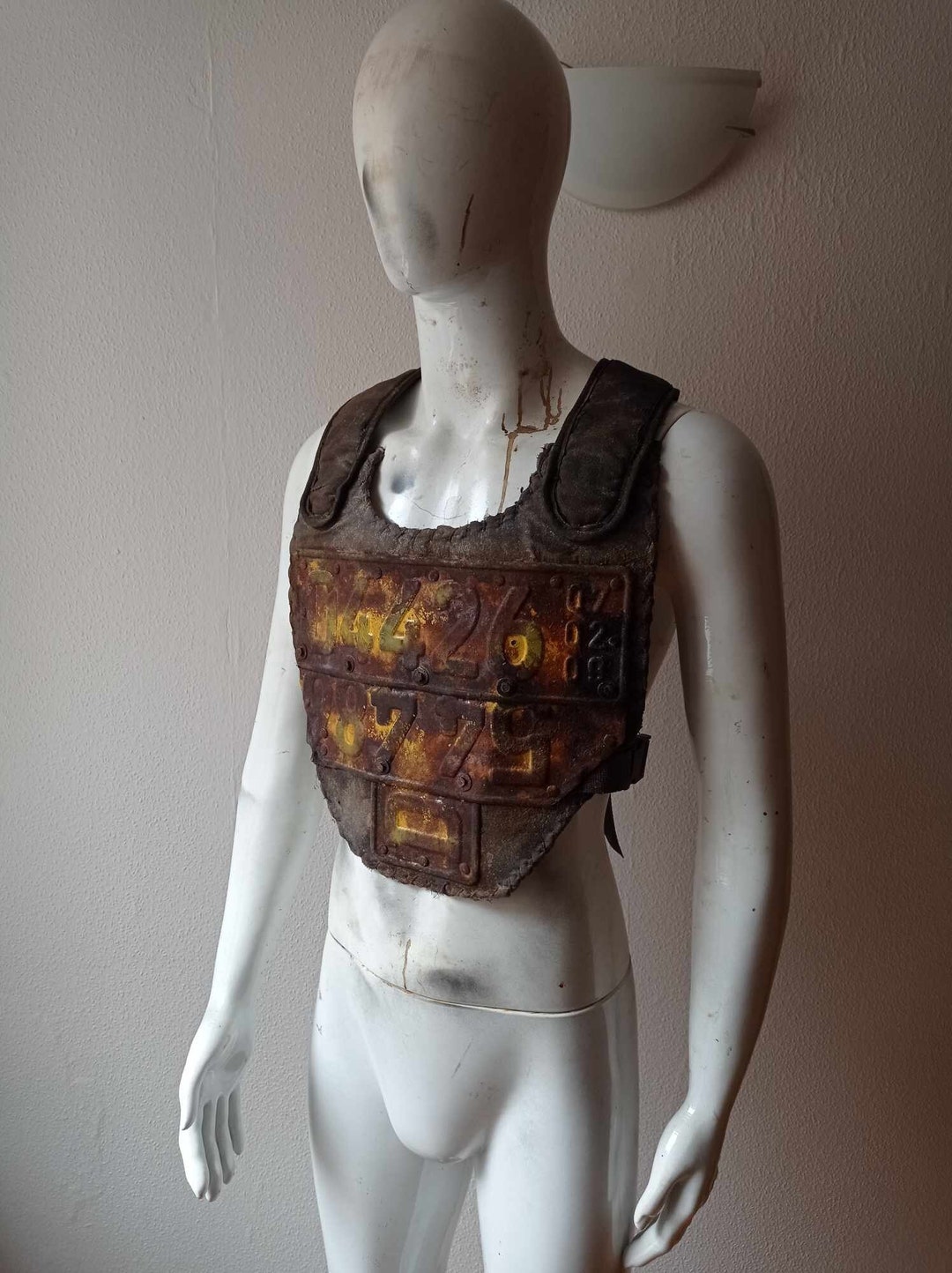 Small Post Apocalyptic Chest Armor Post Apocalyptic Larp - Etsy