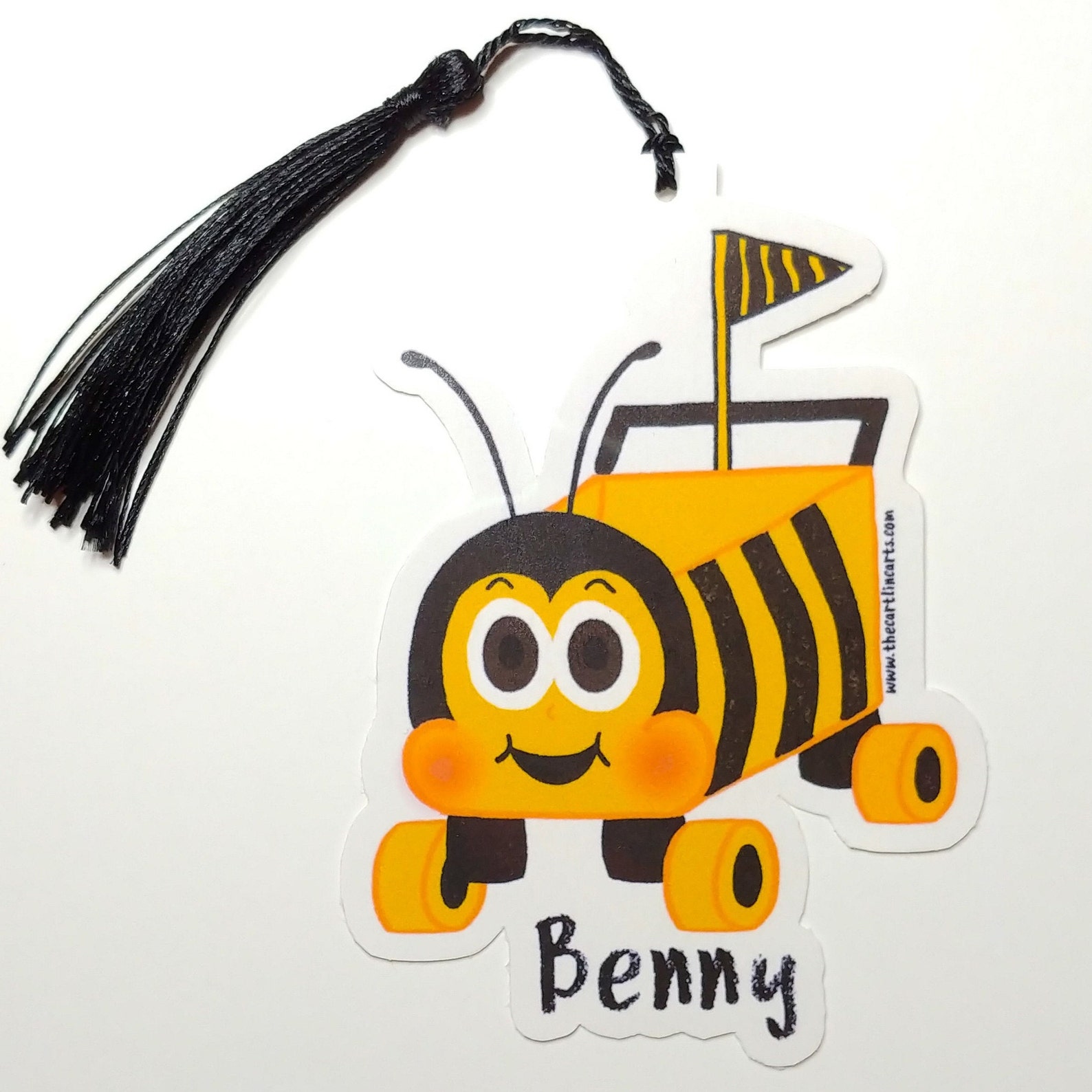 The Cartlin Carts Bookmarks - Etsy