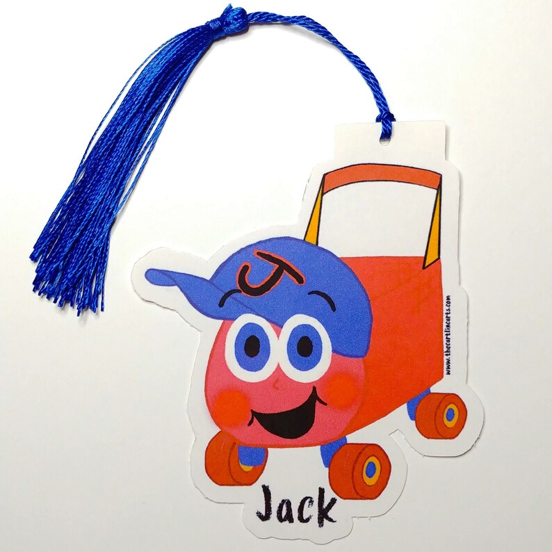 The Cartlin Carts Bookmarks - Etsy