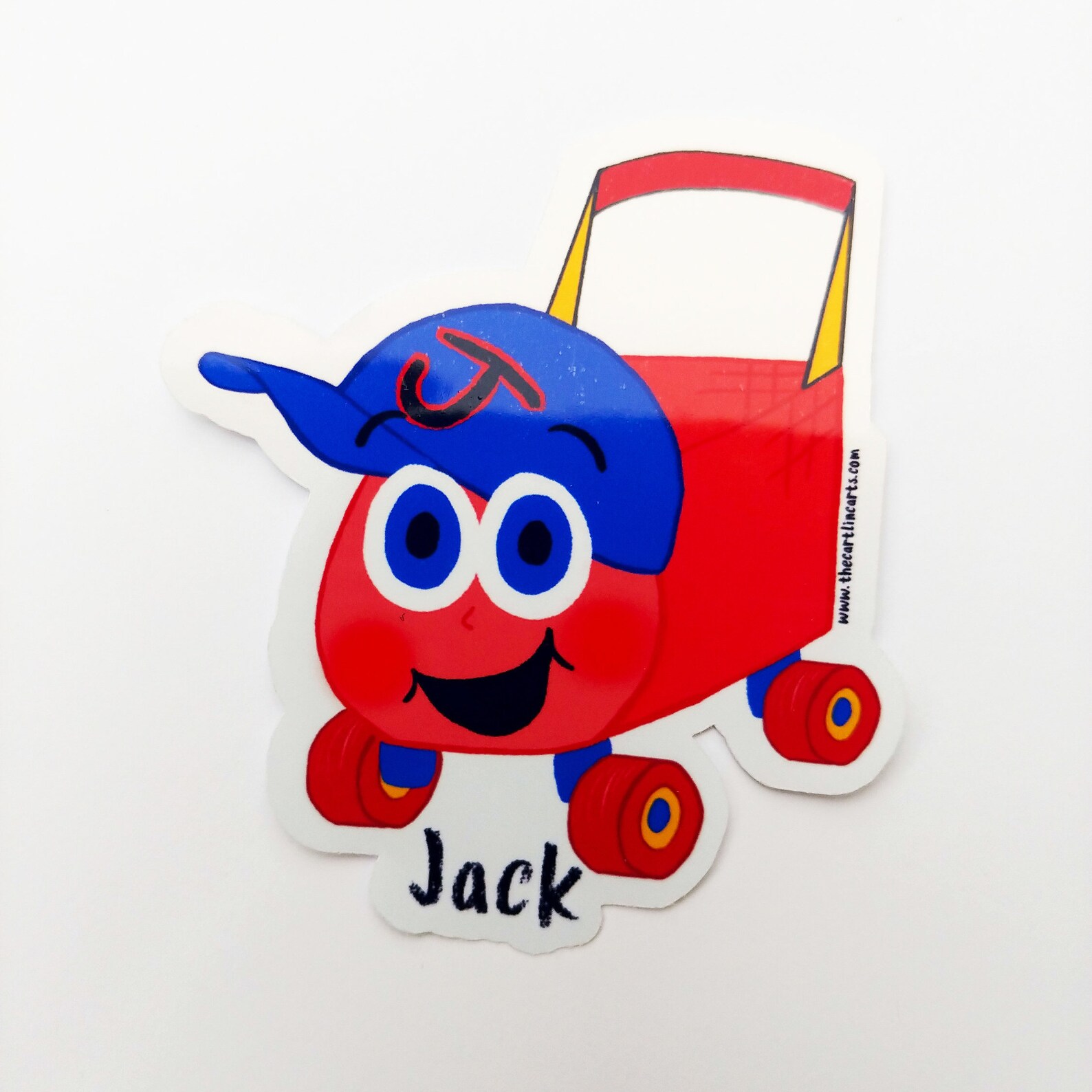 The Cartlin Carts Stickers - 3.5 Inch Die Cut Vinyl Waterproof - Etsy