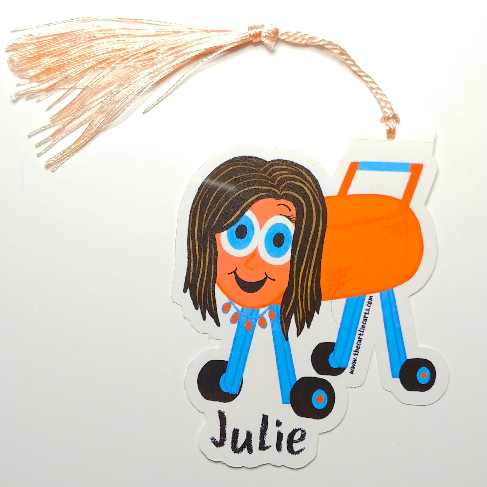 The Cartlin Carts Bookmarks - Etsy