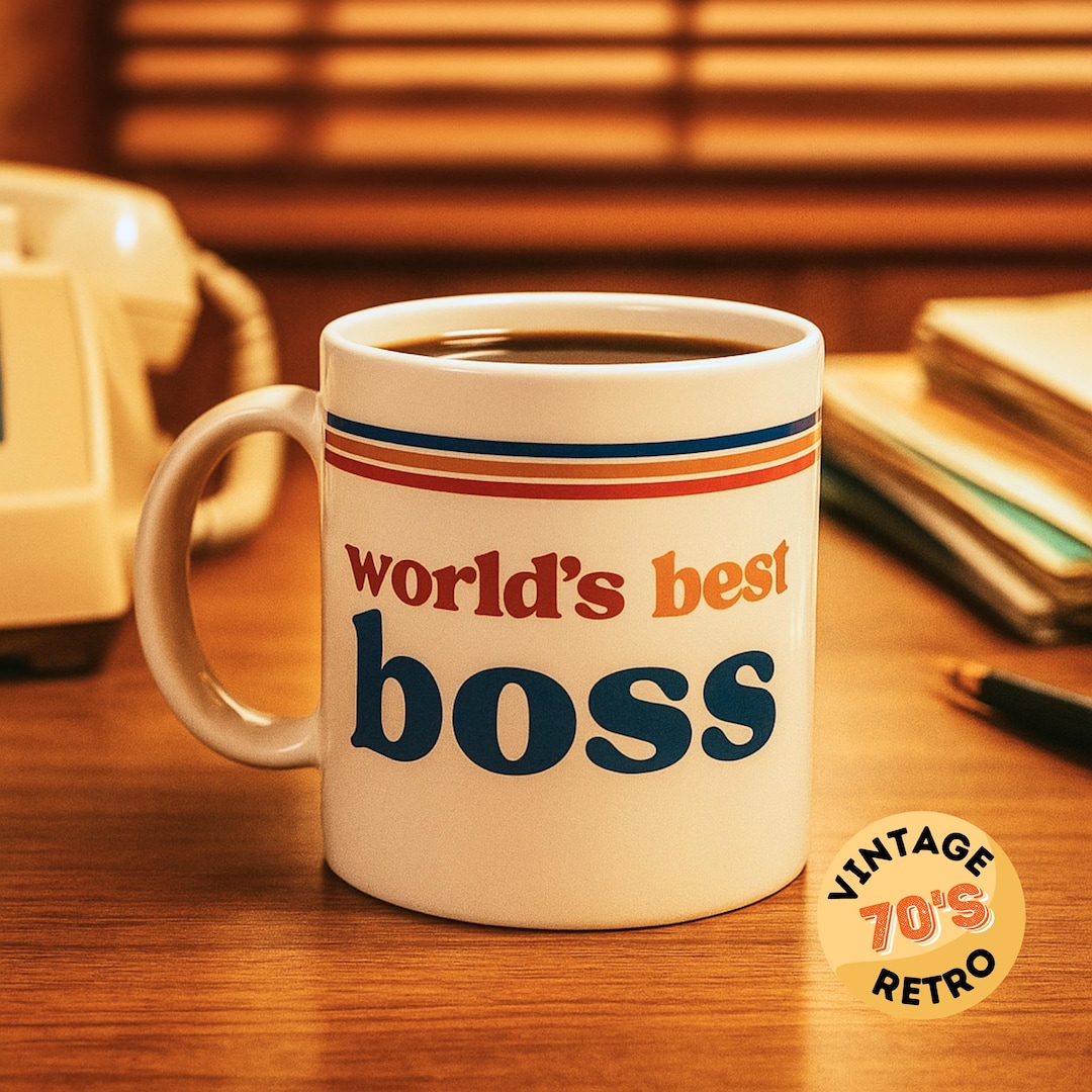 World’s Best Boss Mug | Funny Office Gift | Retired Coworker Gift ...