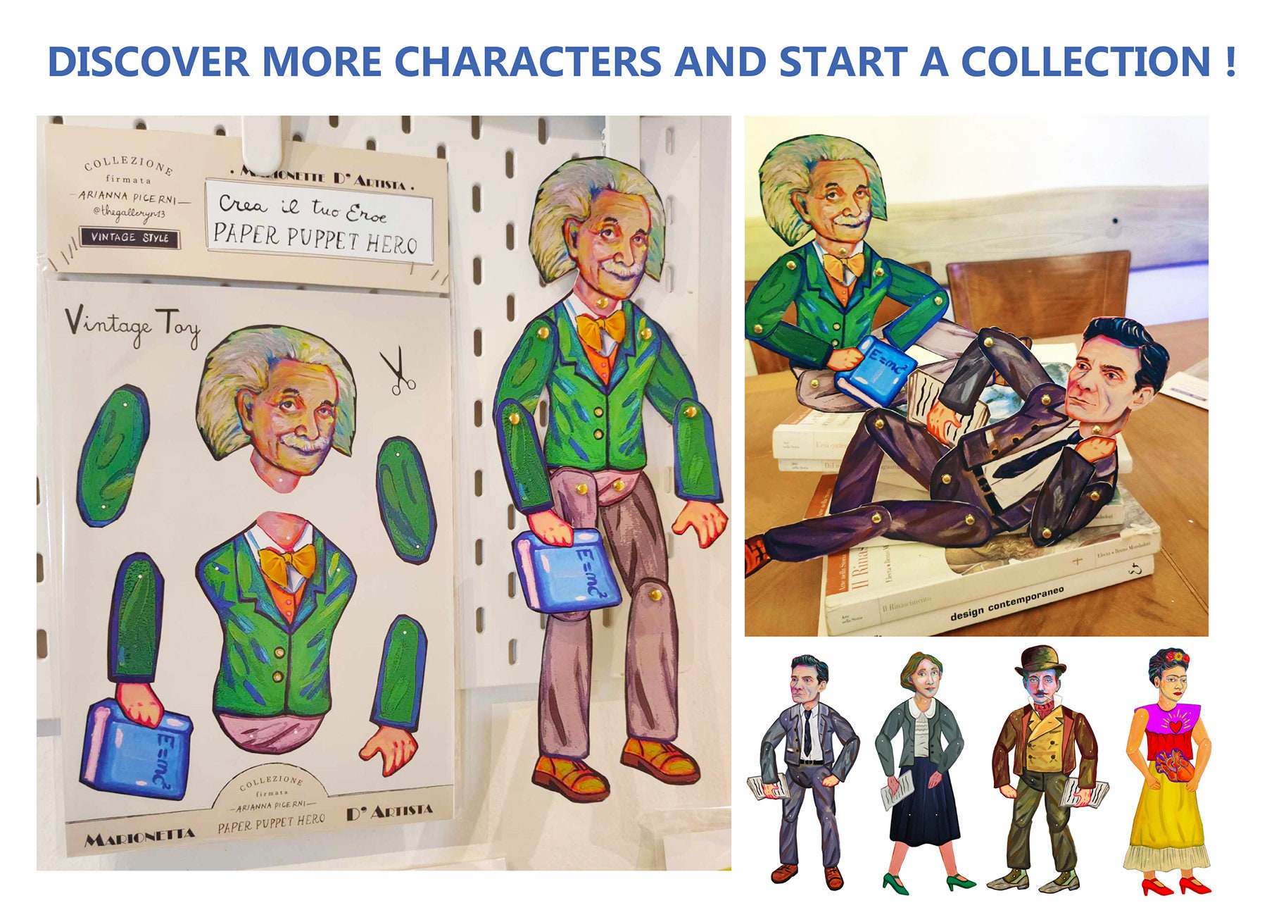 Paper Puppet Science - Etsy