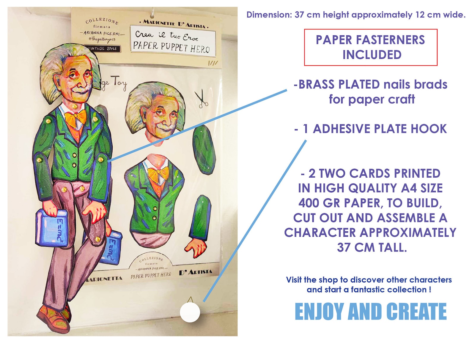 Paper Puppet Science - Etsy