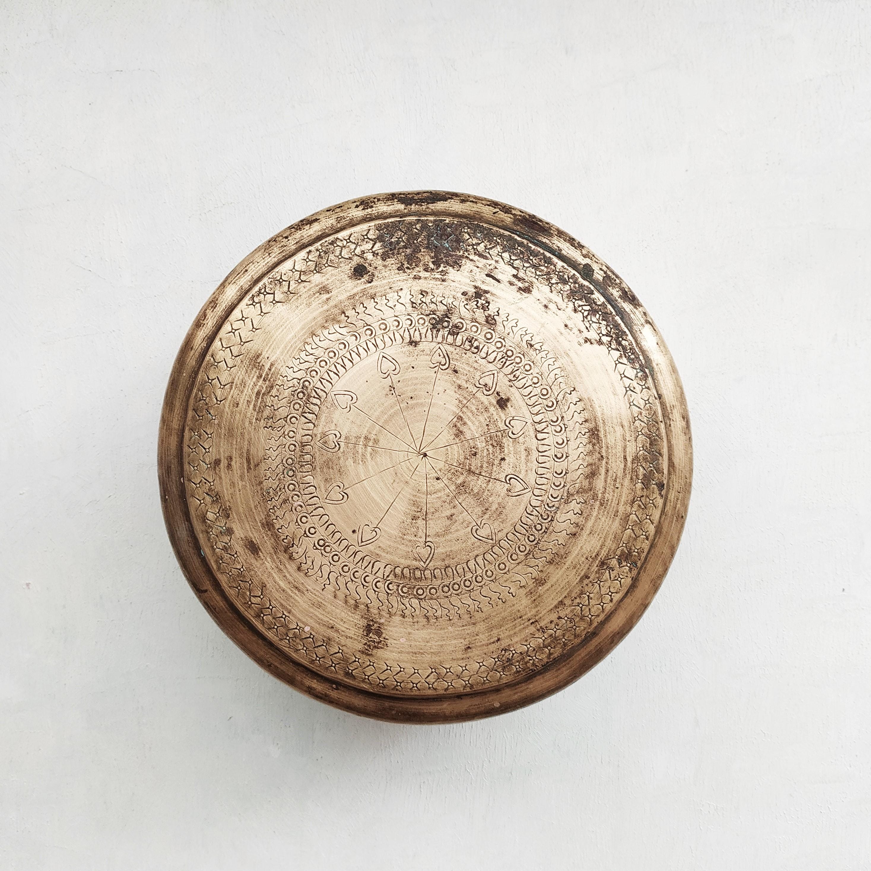Vintage Brass Chapati Container - Traditional Indian Kitchen Storage - Etsy