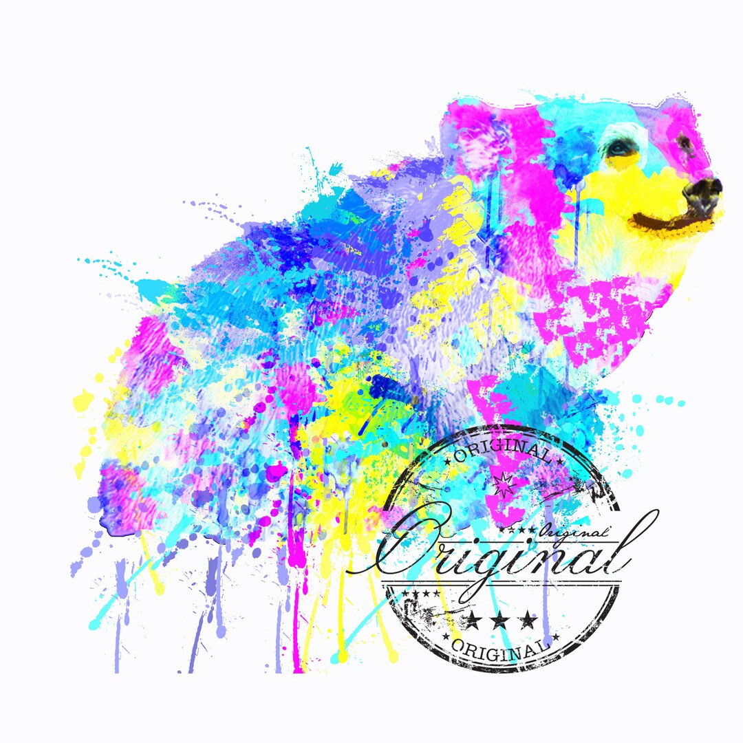 GRIZZLY Png, GRIZZLY Watercolor Sublimation Digital Download, GRIZZLY ...