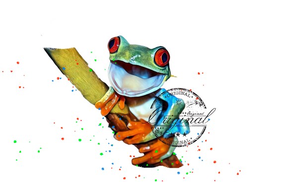 Flog Face Png Flog Watercolor Sublimation Digital Download | Etsy