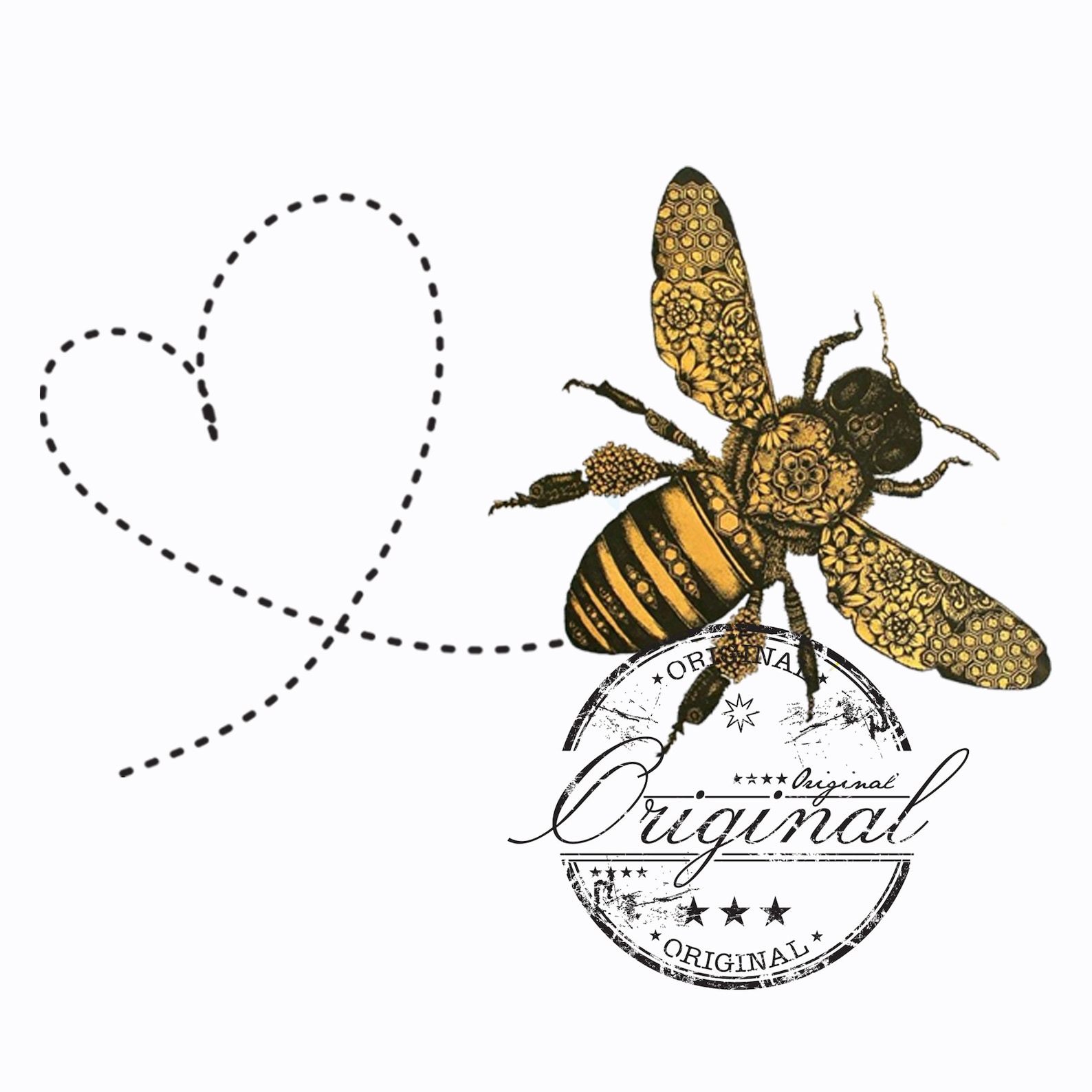 BEE Love Png BEE Watercolor Sublimation Digital Download BEE - Etsy