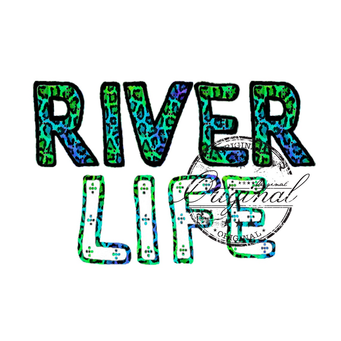 River Life Png Watercolor Sublimation Digital Download - Etsy