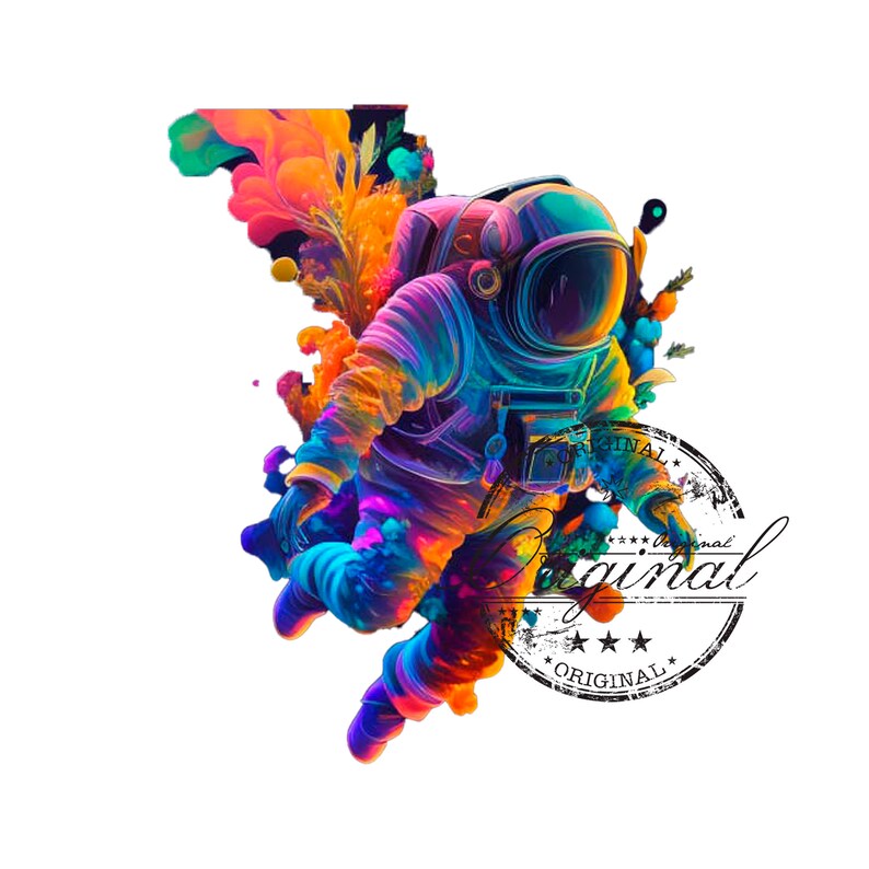 Spaceman Png Spaceman SVG Watercolor Sublimation Digital - Etsy