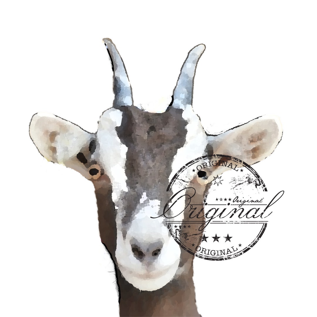 GOAT Png, Goat Svg Watercolor Sublimation Digital Download, GOAT ...