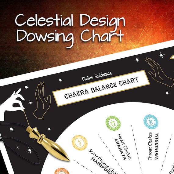 Dowsing Chart Chakras Balance Chart Digital Download - Etsy