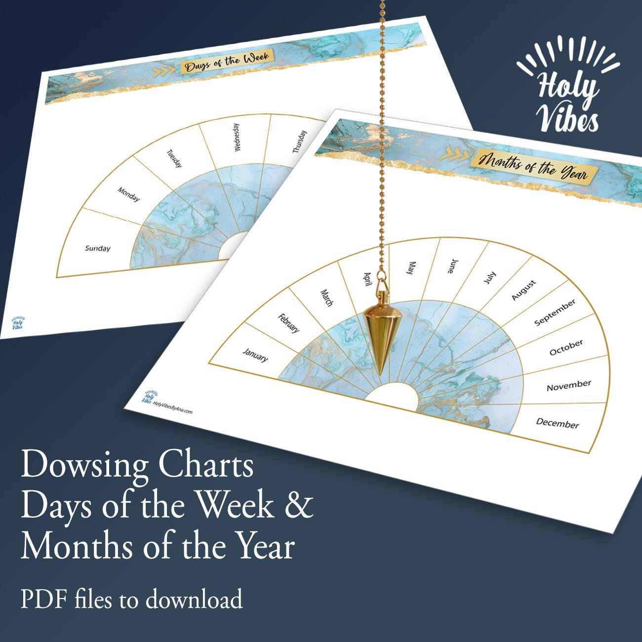 Time Chart and Days of the Week Chart - Months of the Year Chart ...