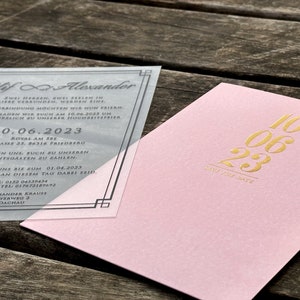 Wedding Invitation, Acrylic Invitations, Acrylic Pink Invitations ...