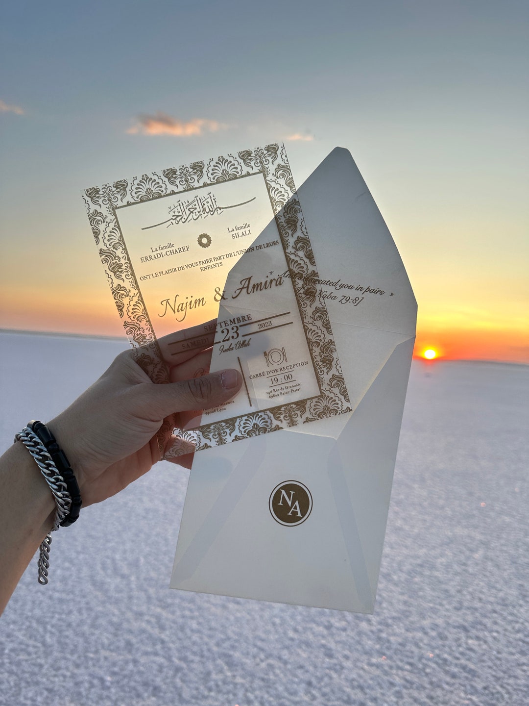 Acrylic Wedding Invitation, Personalized Clear Invitations, Sweet 16 ...