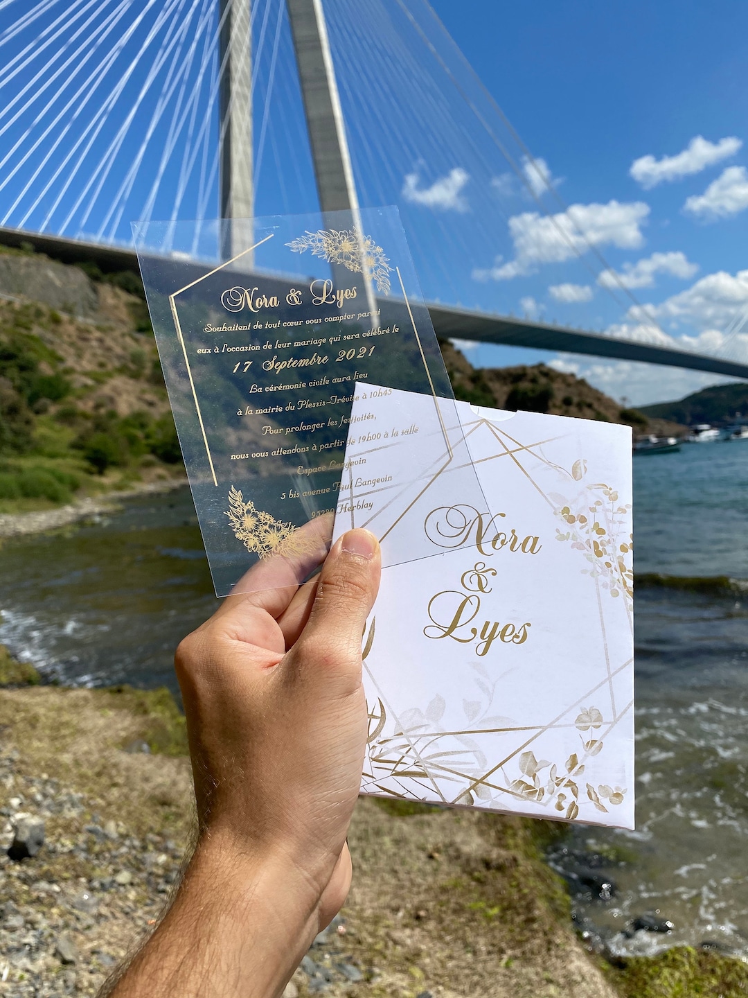 Acrylic Wedding Invitation, Personalized Clear Invitations, Sweet 16 ...