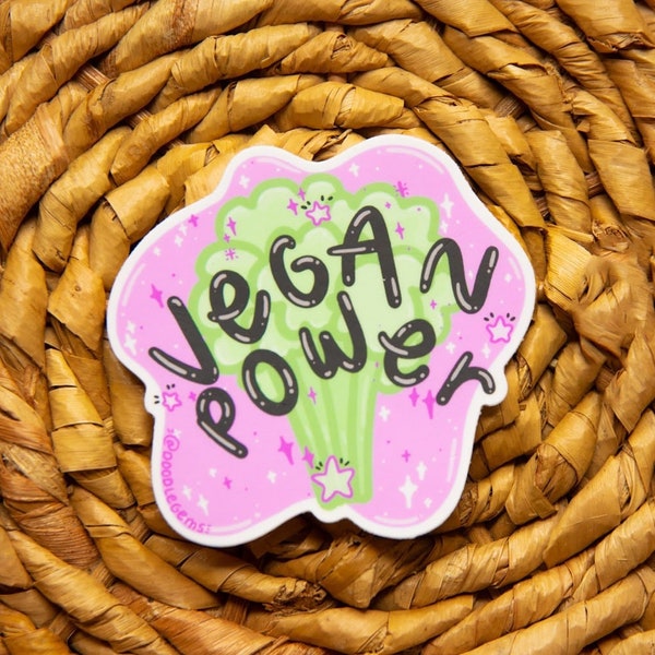 Vegan Sticker - Etsy