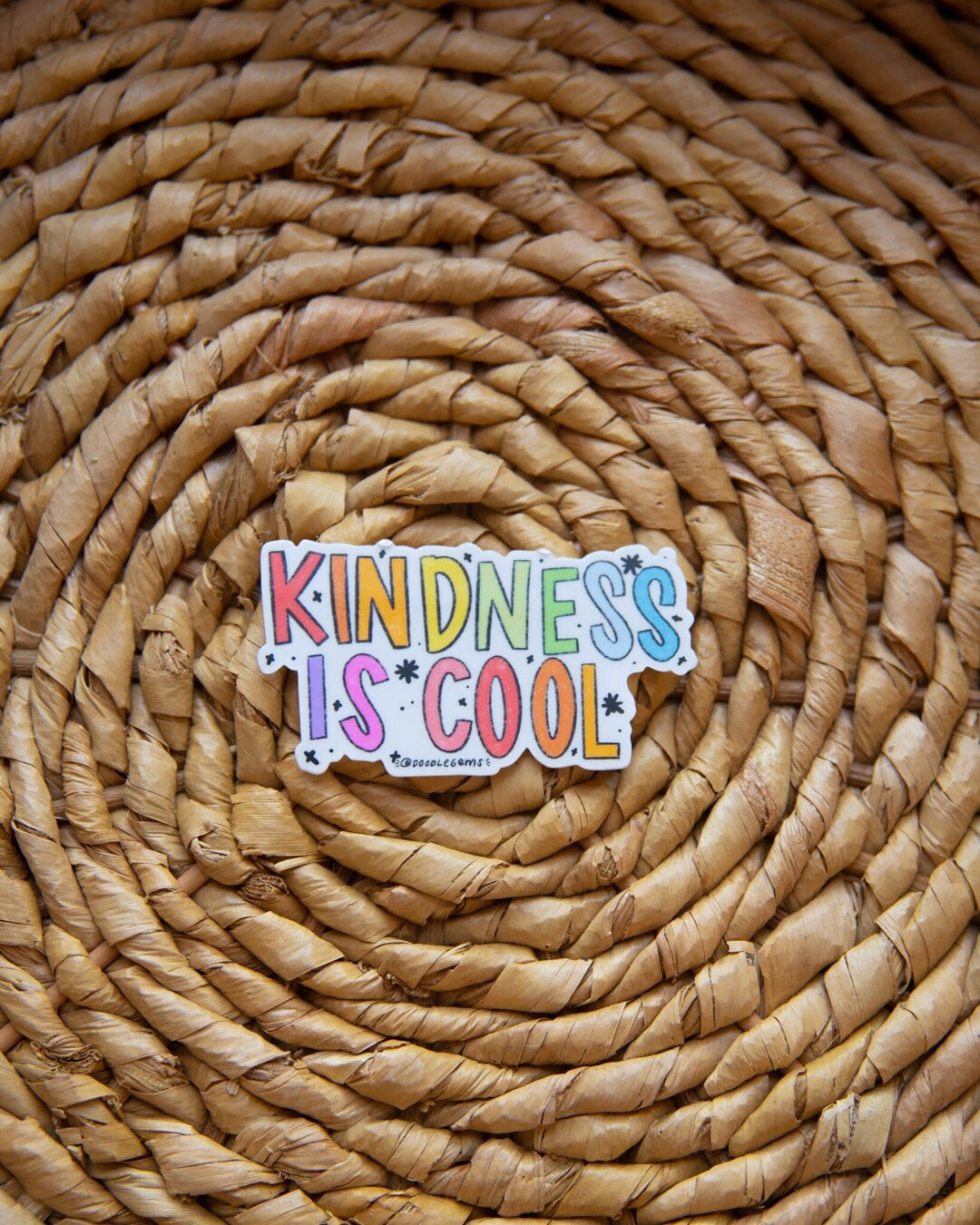 Kindness is Cool Sticker Inspirational Sticker - Etsy