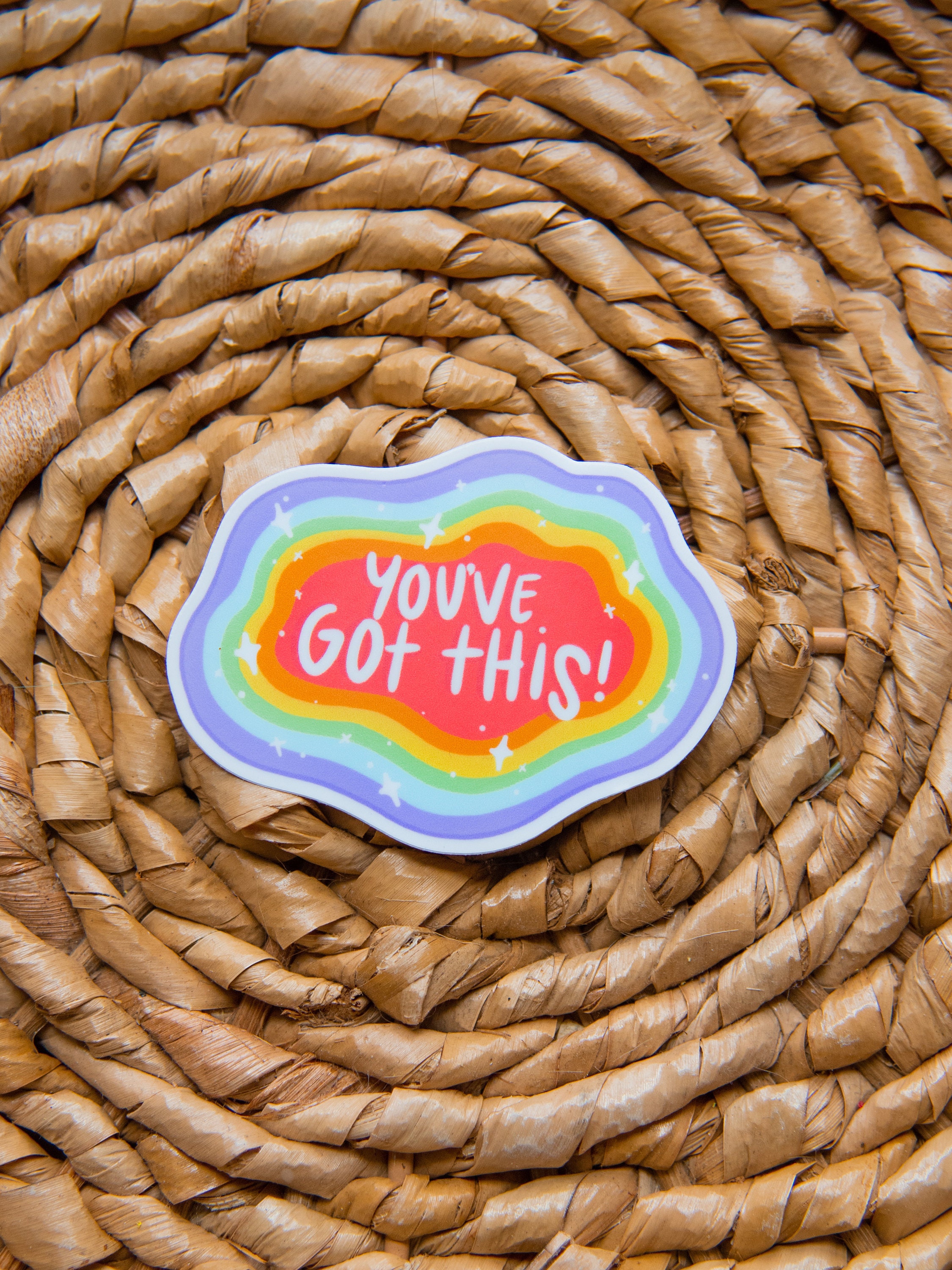 Youve Got This Sticker You Can Do It Sticker Inspirational | Etsy