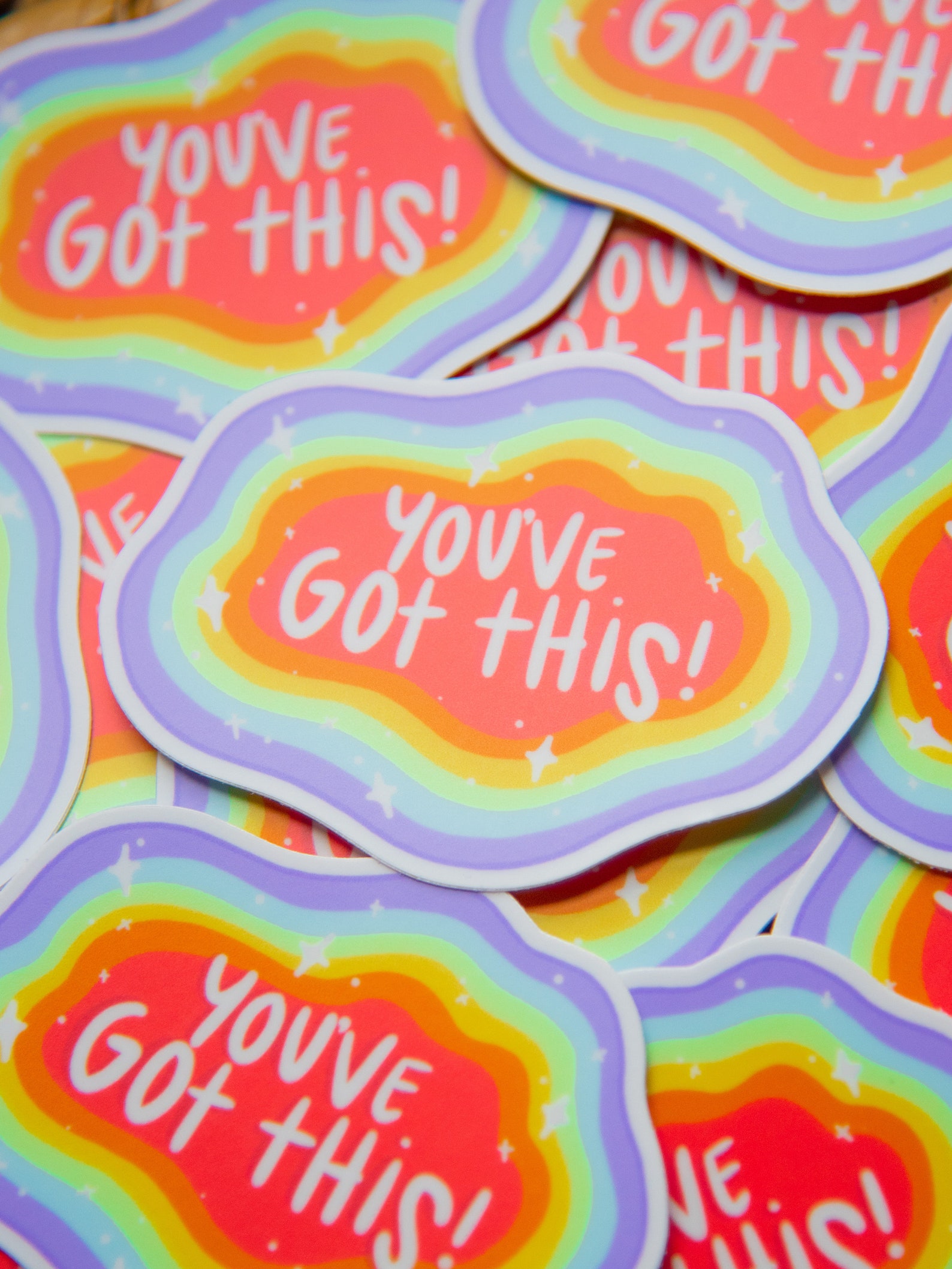 Youve Got This Sticker You Can Do It Sticker Inspirational | Etsy