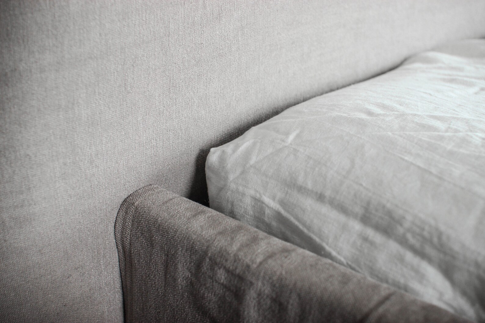 Linen Fitted Sheet, Washed Linen Bedding, Linen Washed Bed Fitted Sheet ...