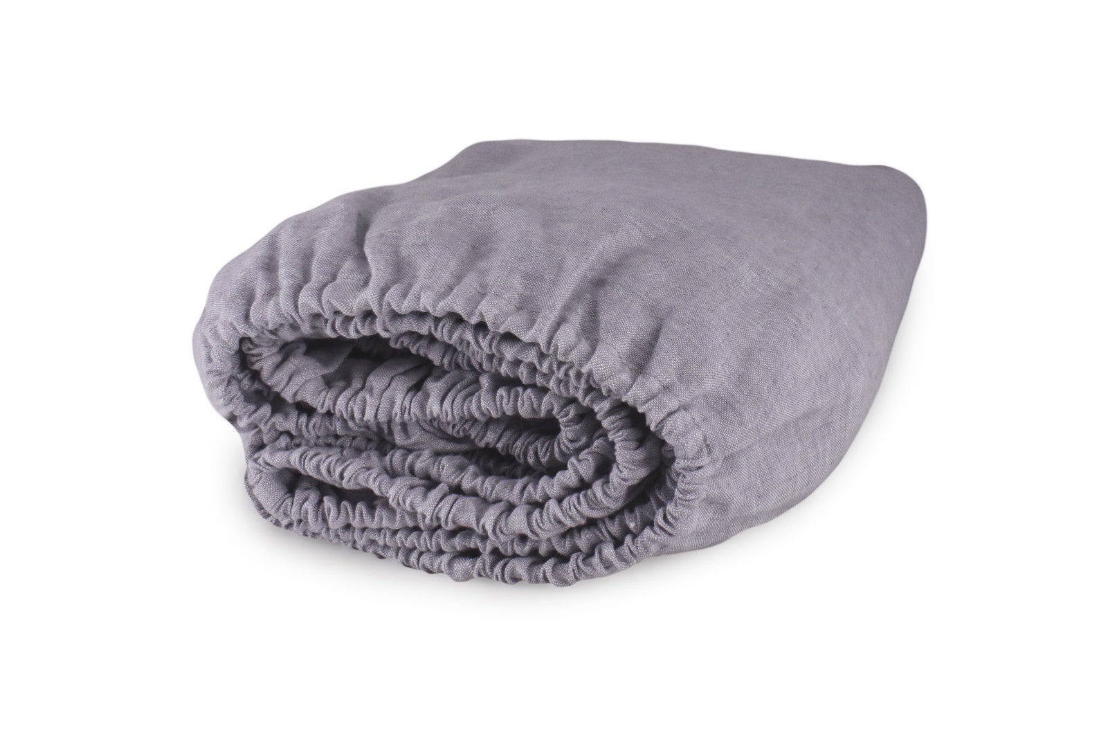 Linen Fitted Sheet, Washed Linen Bedding, Linen Washed Bed Fitted Sheet ...