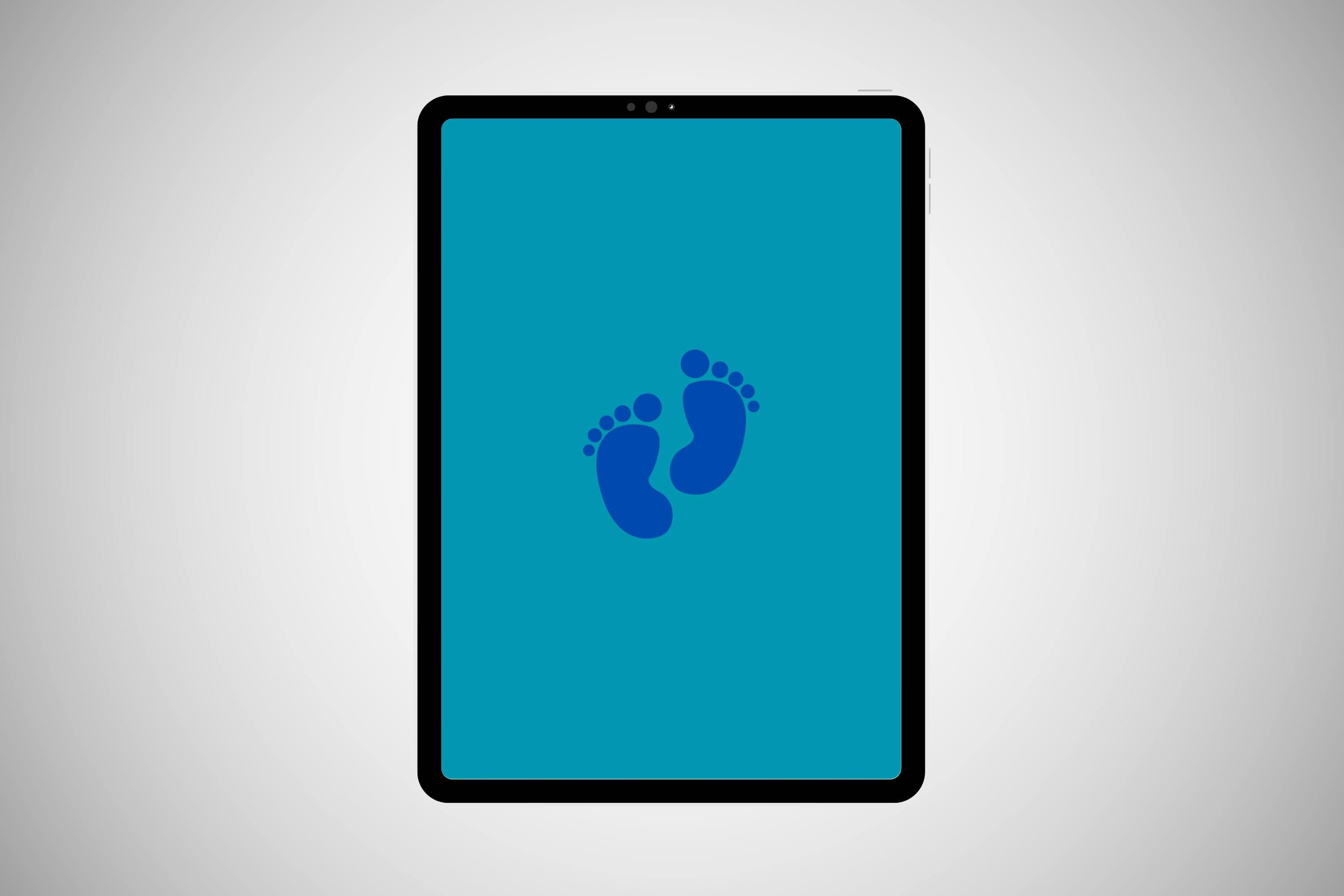 Tiny Feet Printable Pack (6 Colors) | Customizable Wall Art, Binder ...