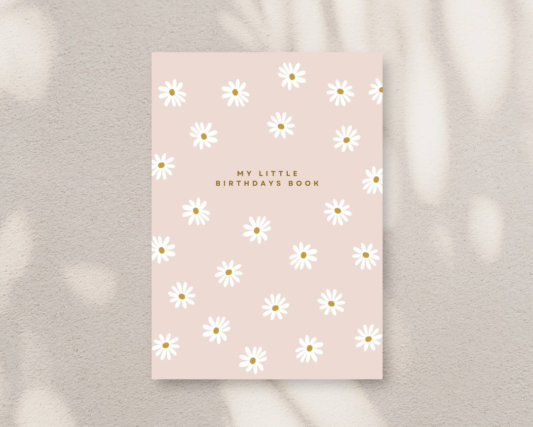 Personalised, My Birthdays Book. Birthday Reminder Notebook: Month by ...