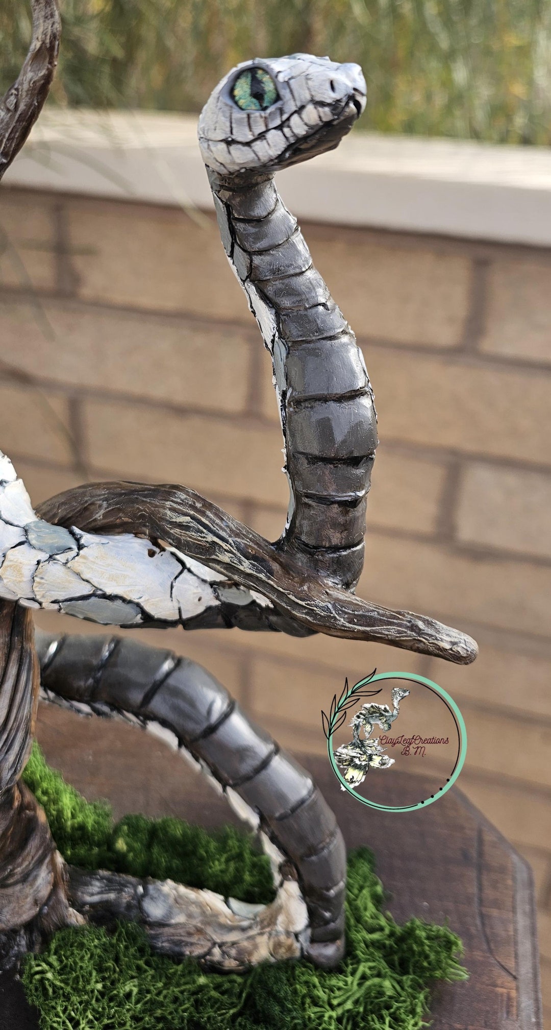 Year of the Wood Snake Sculpture, Zodiac Collection - Etsy