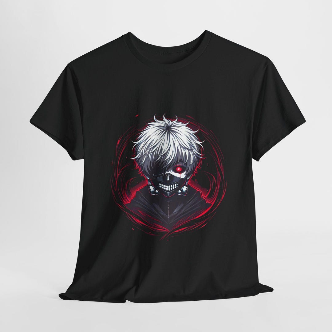 Tokyo Ghoul Anime Unisex Tee Ken Kaneki Manga Dark Gothic Shirt ...