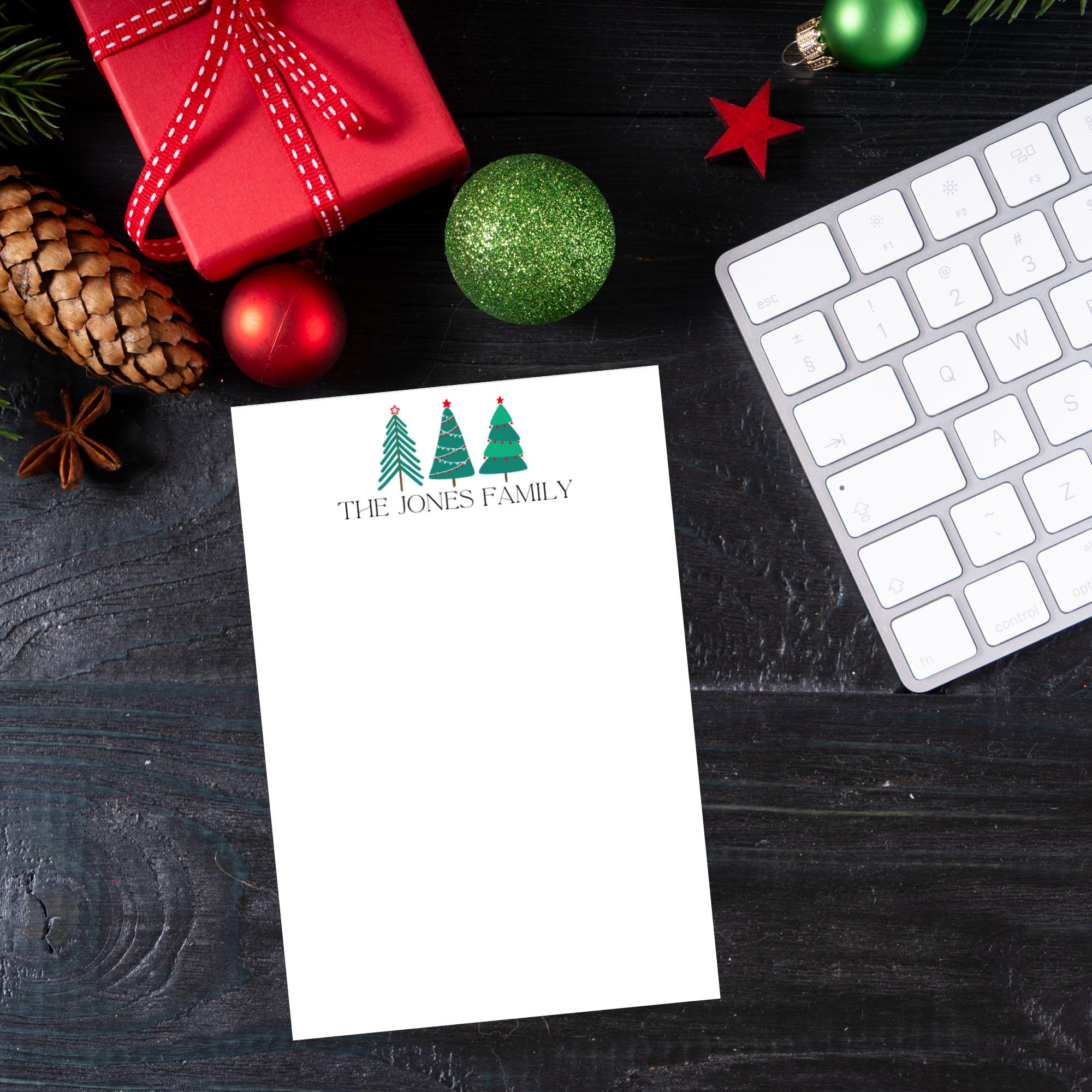 Personalized Holiday Post-it Notes - 4 Designs | Sticky Notes ...