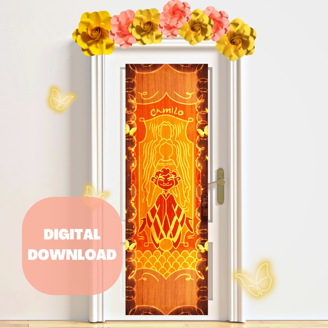 ENCANTO Magic Door Poster - DIGITAL DOWNLOAD Encanto Birthday - Camilo ...
